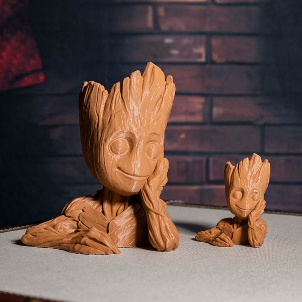 Groot Flower Pot - Etsy