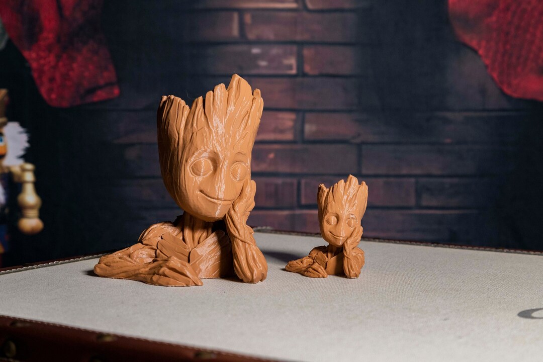 Baby Groot Planter Groot Marvel Flower Pot - Etsy