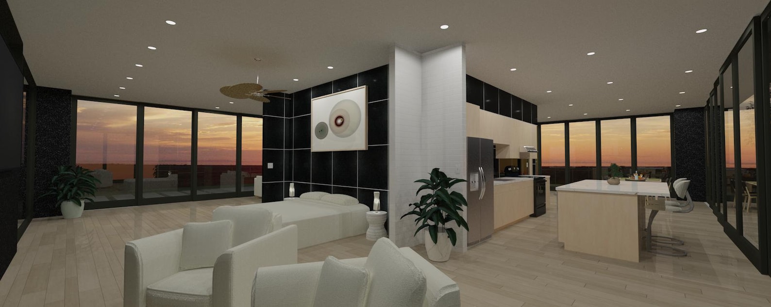 Custom Glass House - 2,007 Sqft. Open Concept, Studio Apartment - Etsy