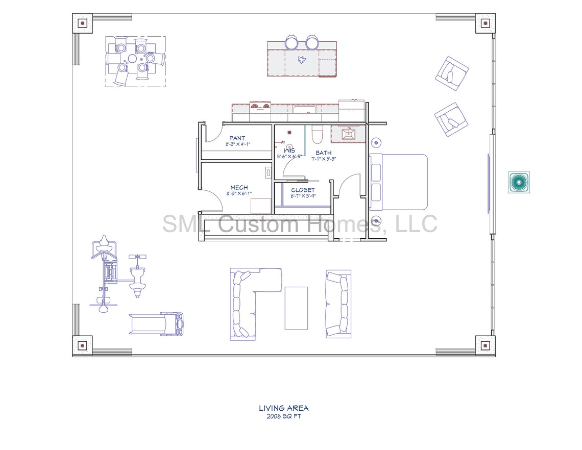 Custom Glass House - 2,007 Sqft. Open Concept, Studio Apartment - Etsy