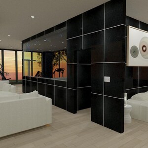 Custom Glass House - 2,007 Sqft. Open Concept, Studio Apartment - Etsy