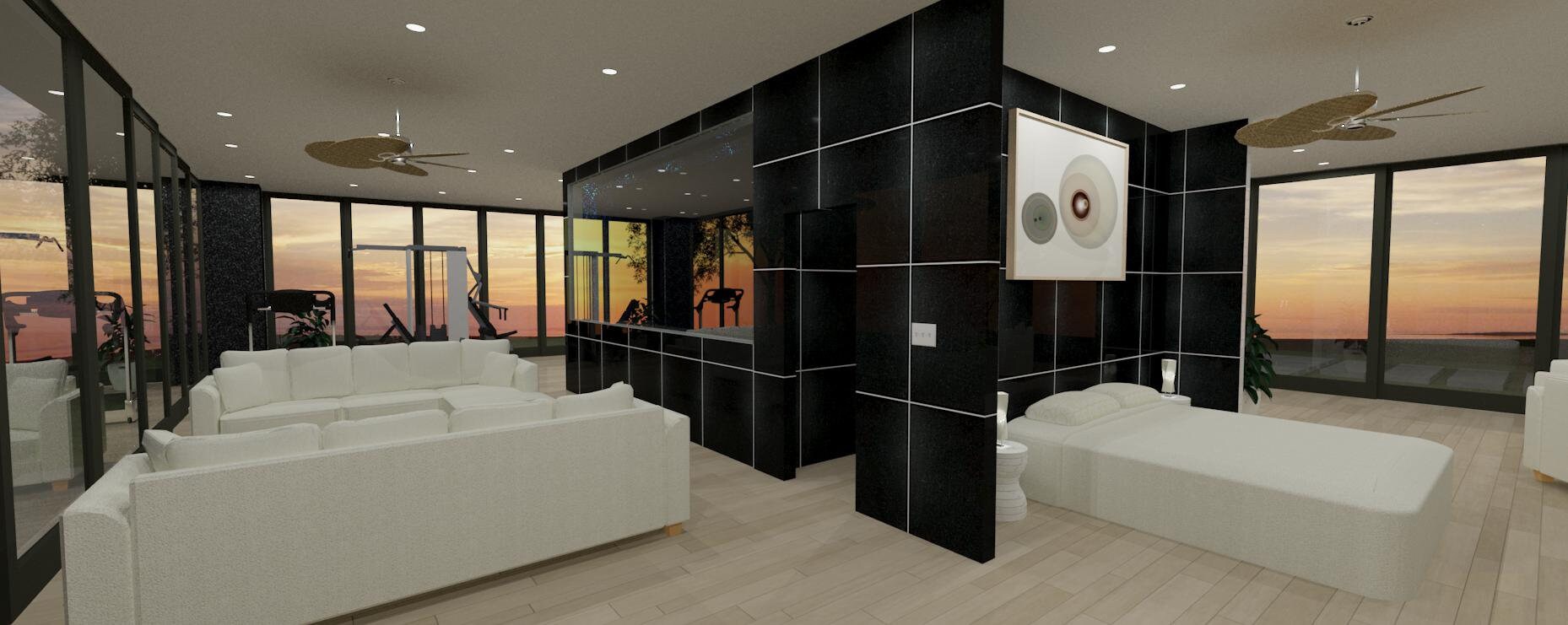 Custom Glass House - 2,007 Sqft. Open Concept, Studio Apartment - Etsy