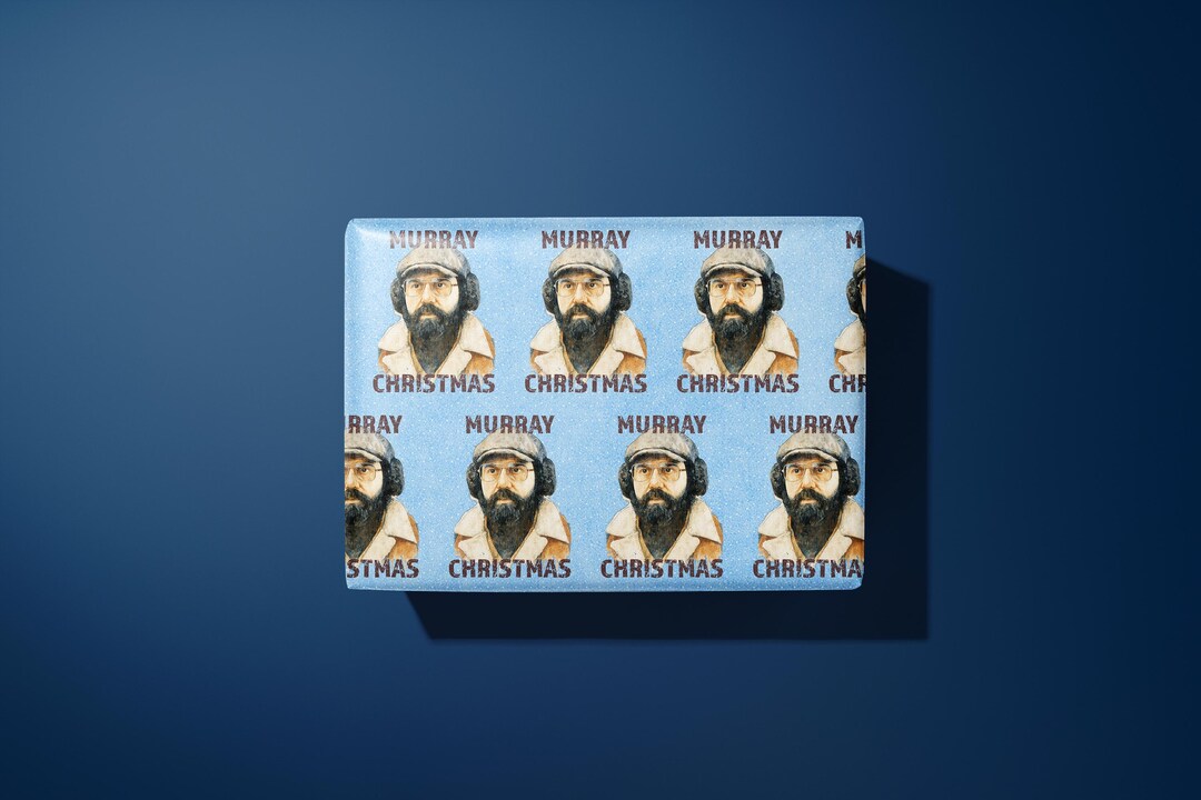 Murray Bauman Wrapping Paper - Christmas Gift Wrap - Etsy