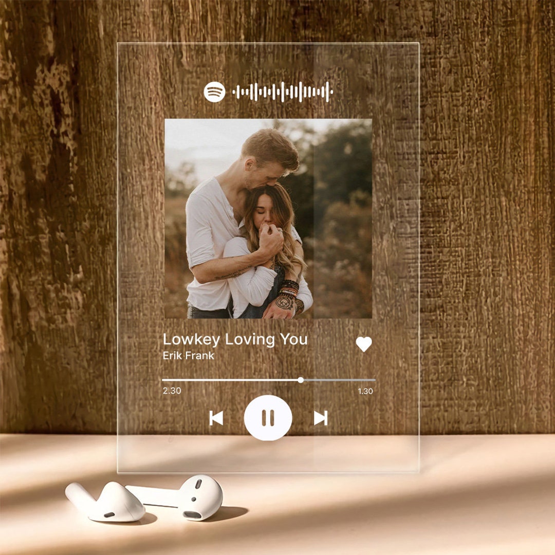 Personalised Song Plaque With Stand Create Your Own Music - Etsy