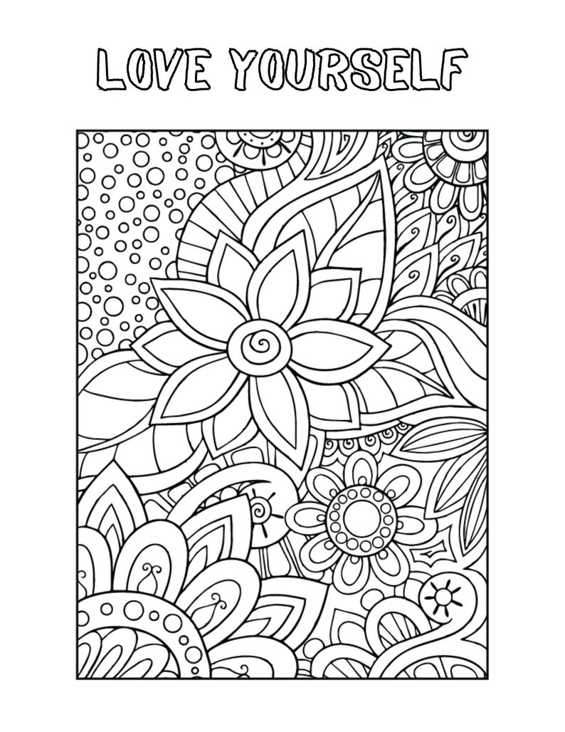 Adult Coloring Books, Adult Coloring Pages, Mindfulness Coloring Pages ...