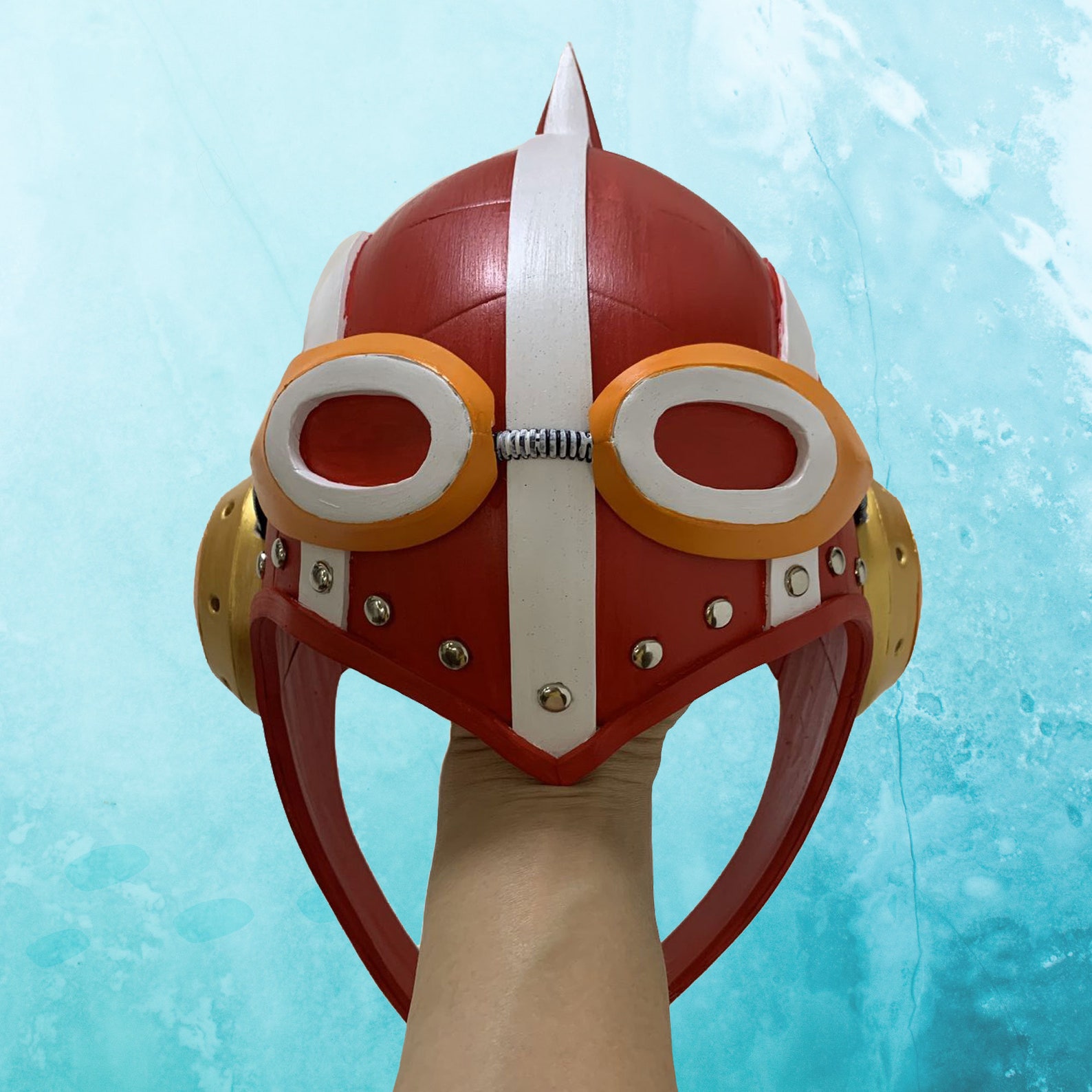 Usopp Dressrosa Helmet Replica One Piece Cosplay Accessory. Usopp ...