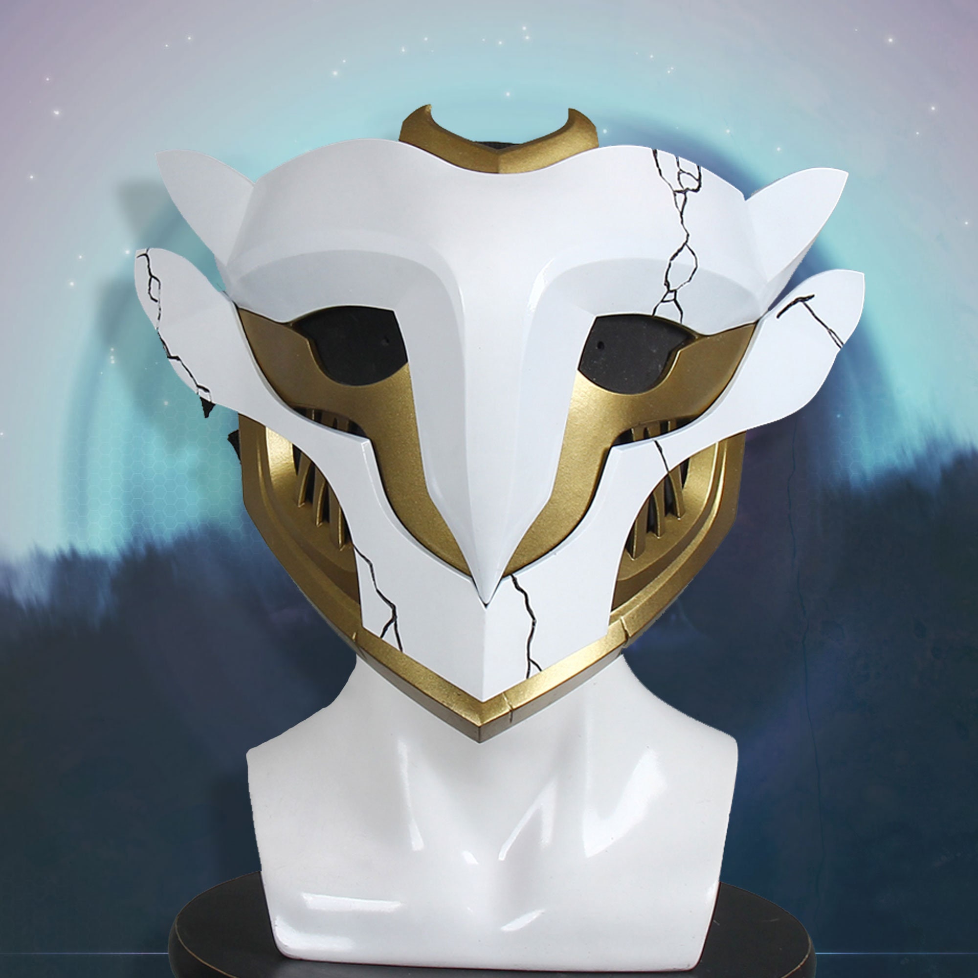 Ekko Mask Arcane Replica League of Legends Cosplay Accessory. Ekko Mask ...