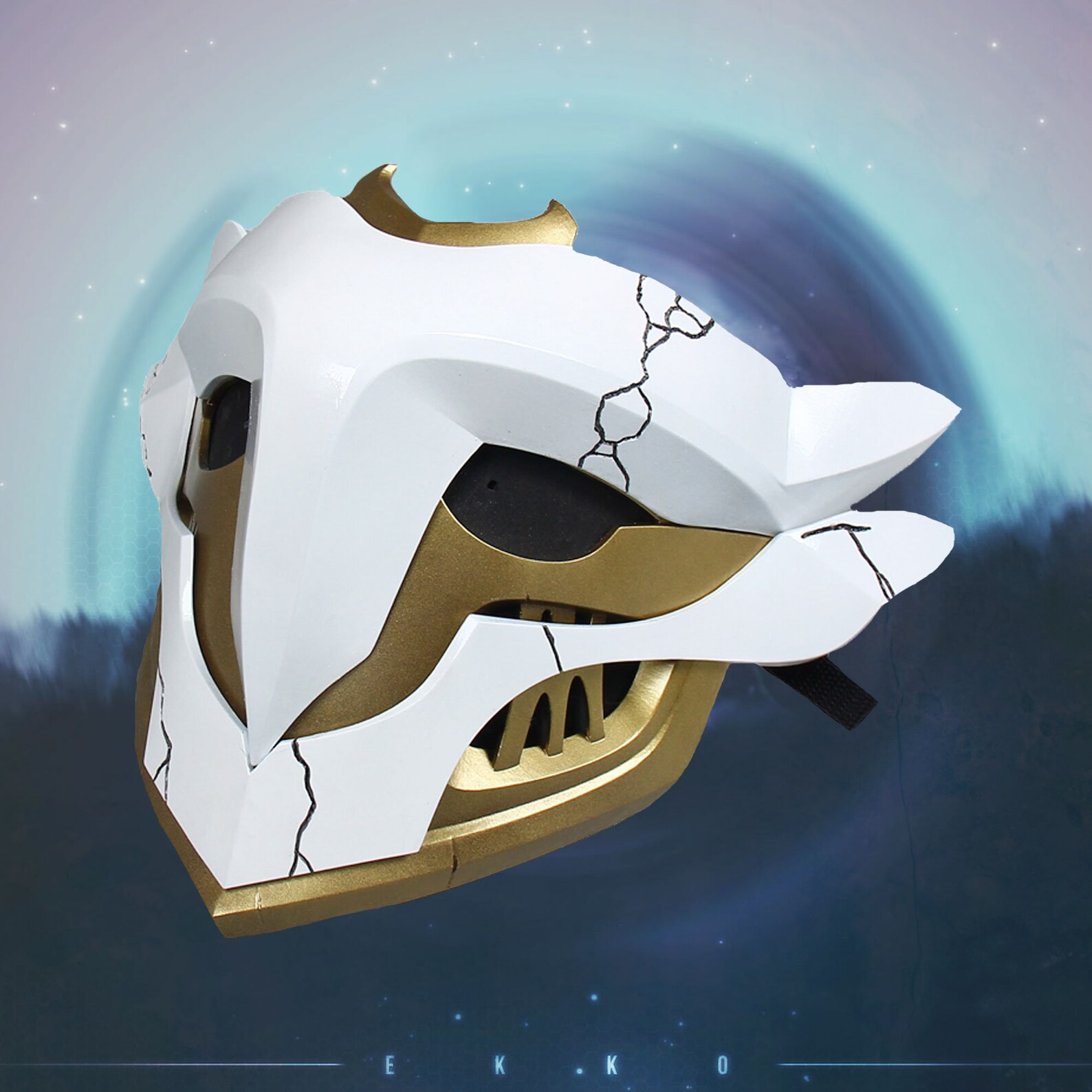 Ekko Mask Arcane Replica League of Legends Cosplay Accessory. Ekko Mask ...