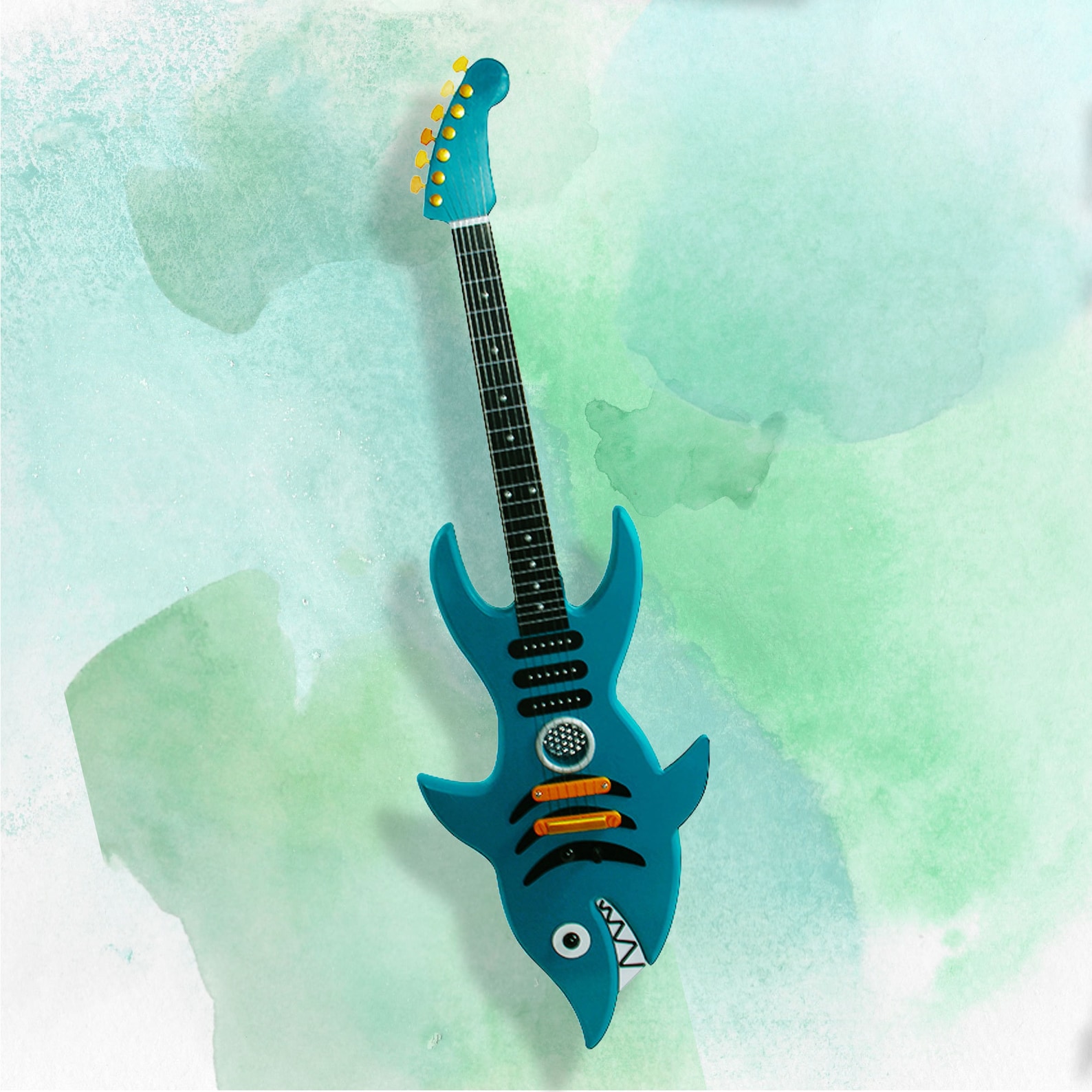 Brook Guitar Replica One Piece Cosplay Accessory. Brook Musical ...
