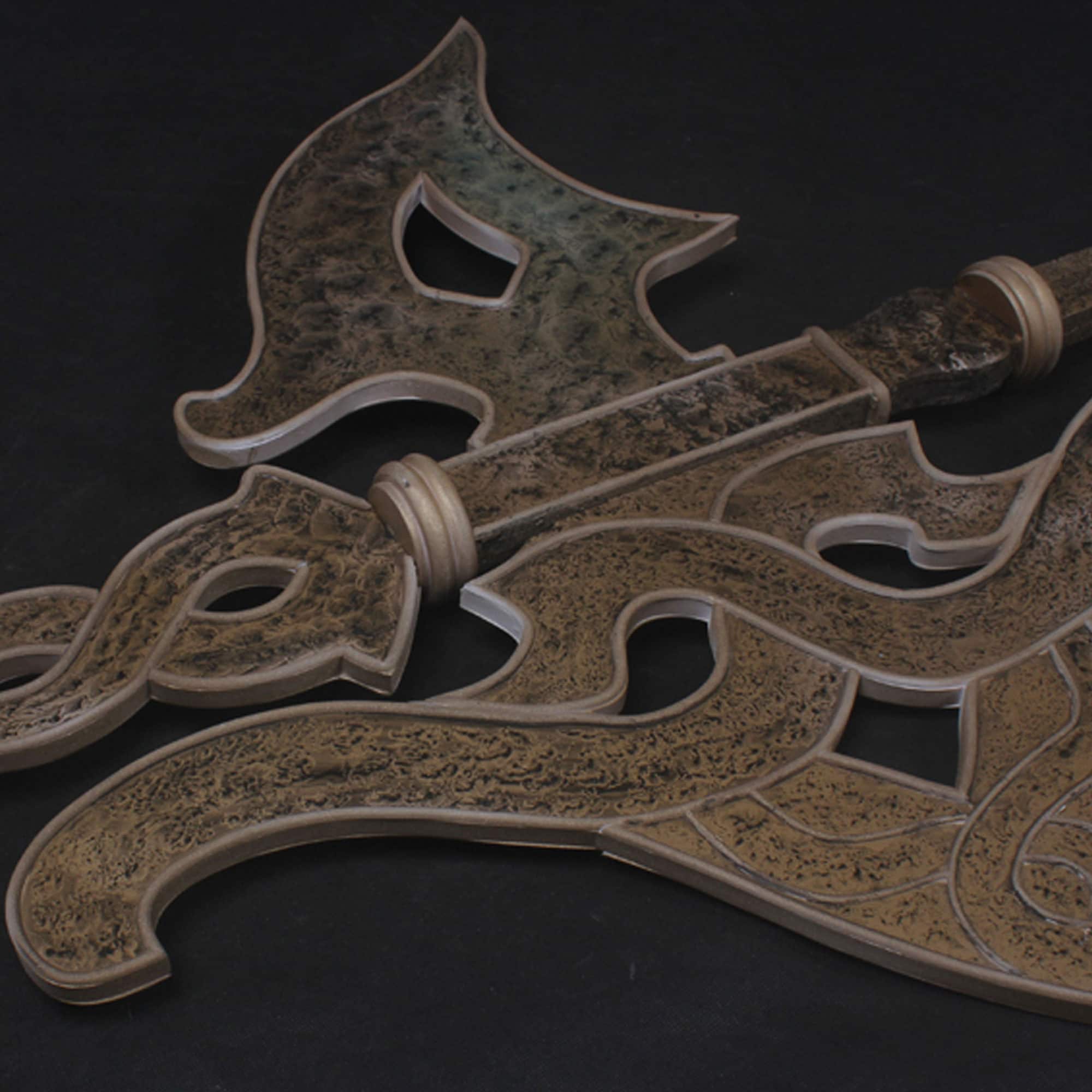 Golden Halberd Replica Elden Ring Cosplay Accessory. Golden Weapon ...