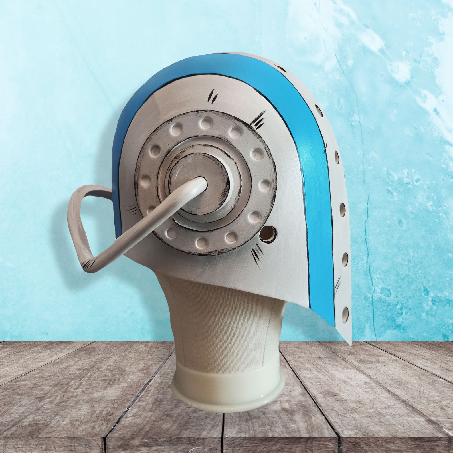 Killer Helmet Replica One Piece Cosplay Accessory. Massacre Soldier ...