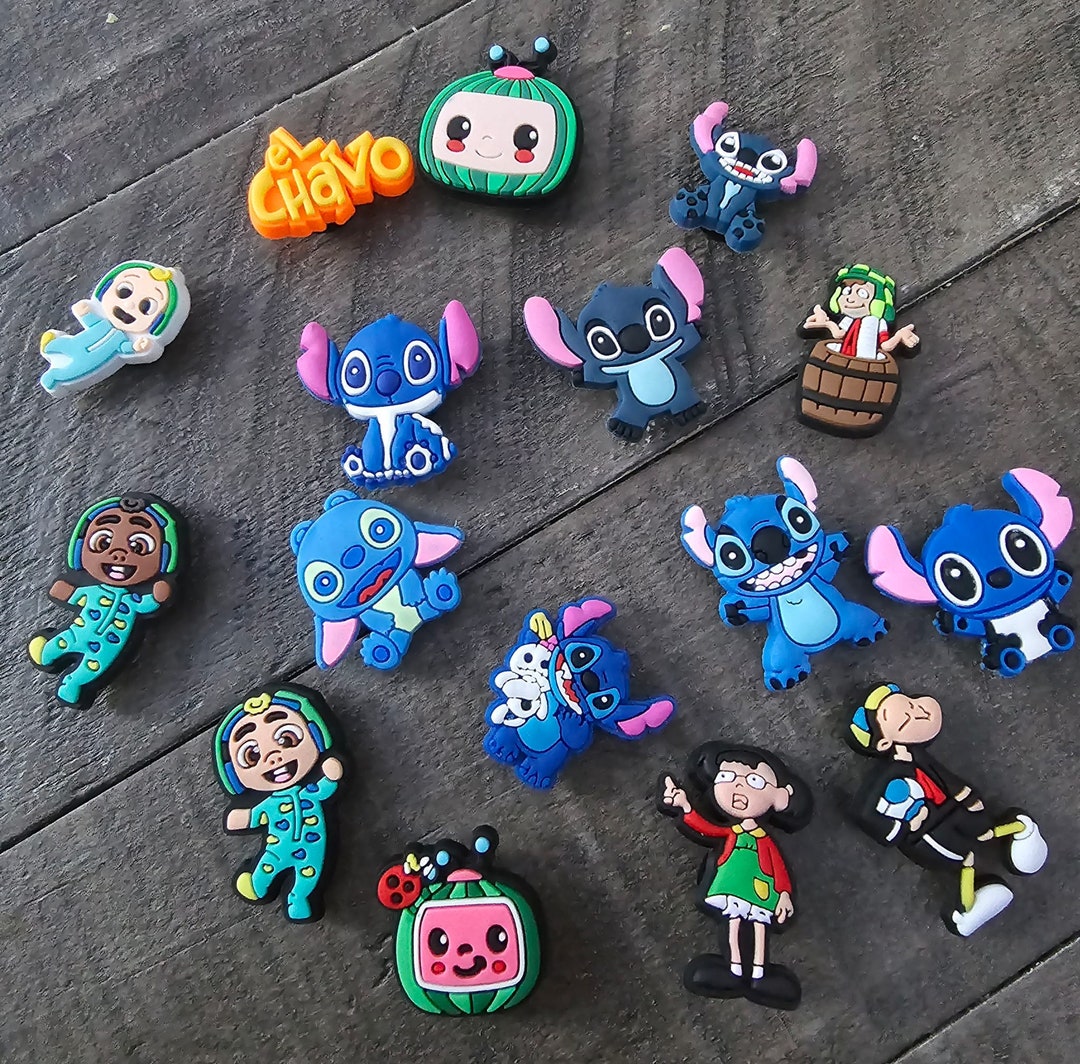 Character Clog Charms, Shoe Accessories, Colorful Shoe Charms, Lilo ...