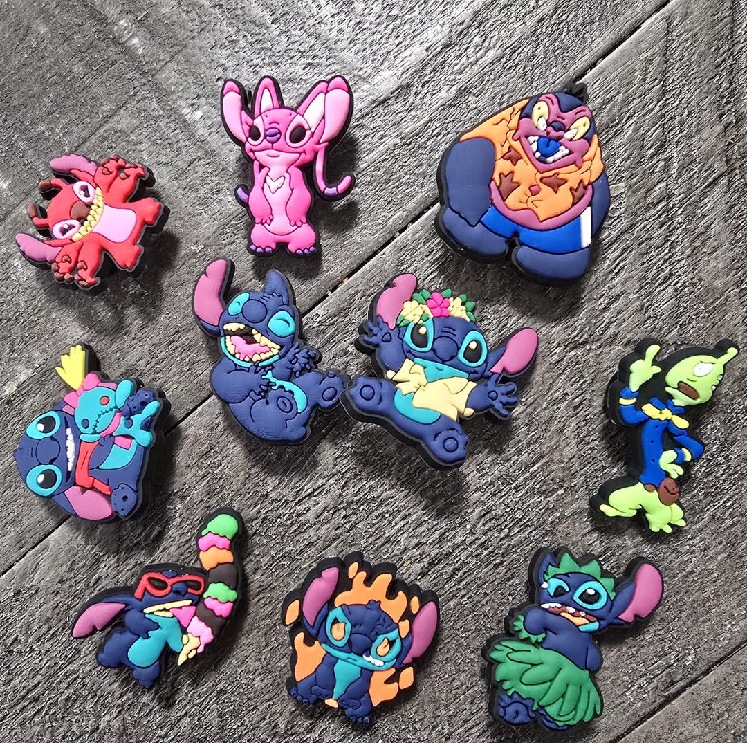 Cartoon Charm, Character Charms, Blue Alien Charm, Shoe Accessory - Etsy