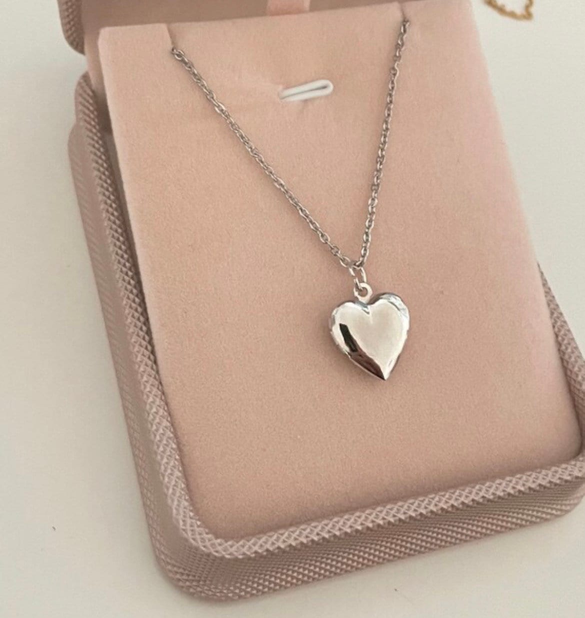 Silver Open Locket Necklace; Stainless Steel, Picture Locket - Etsy