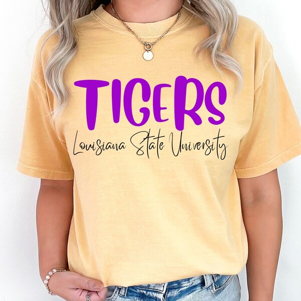 Lsu Svg - Etsy