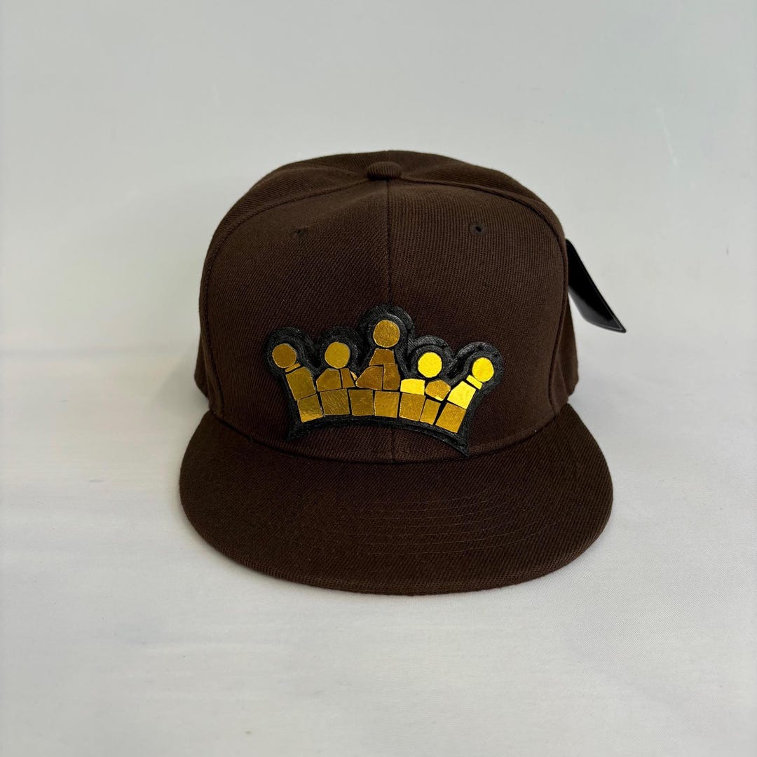 Gold Crown Hat Gold Crown Baseball Cap Luxury Trucker Six Panel Hat ...
