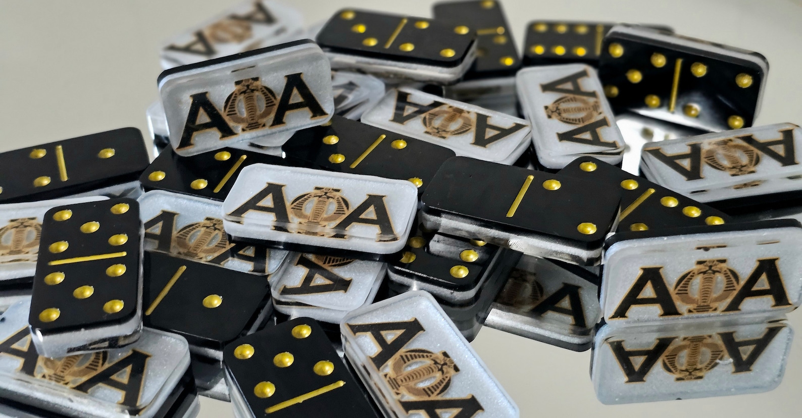 Alpha Phi Alpha Dominoes Set - Etsy