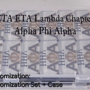 Alpha Phi Alpha Dominoes Set - Etsy