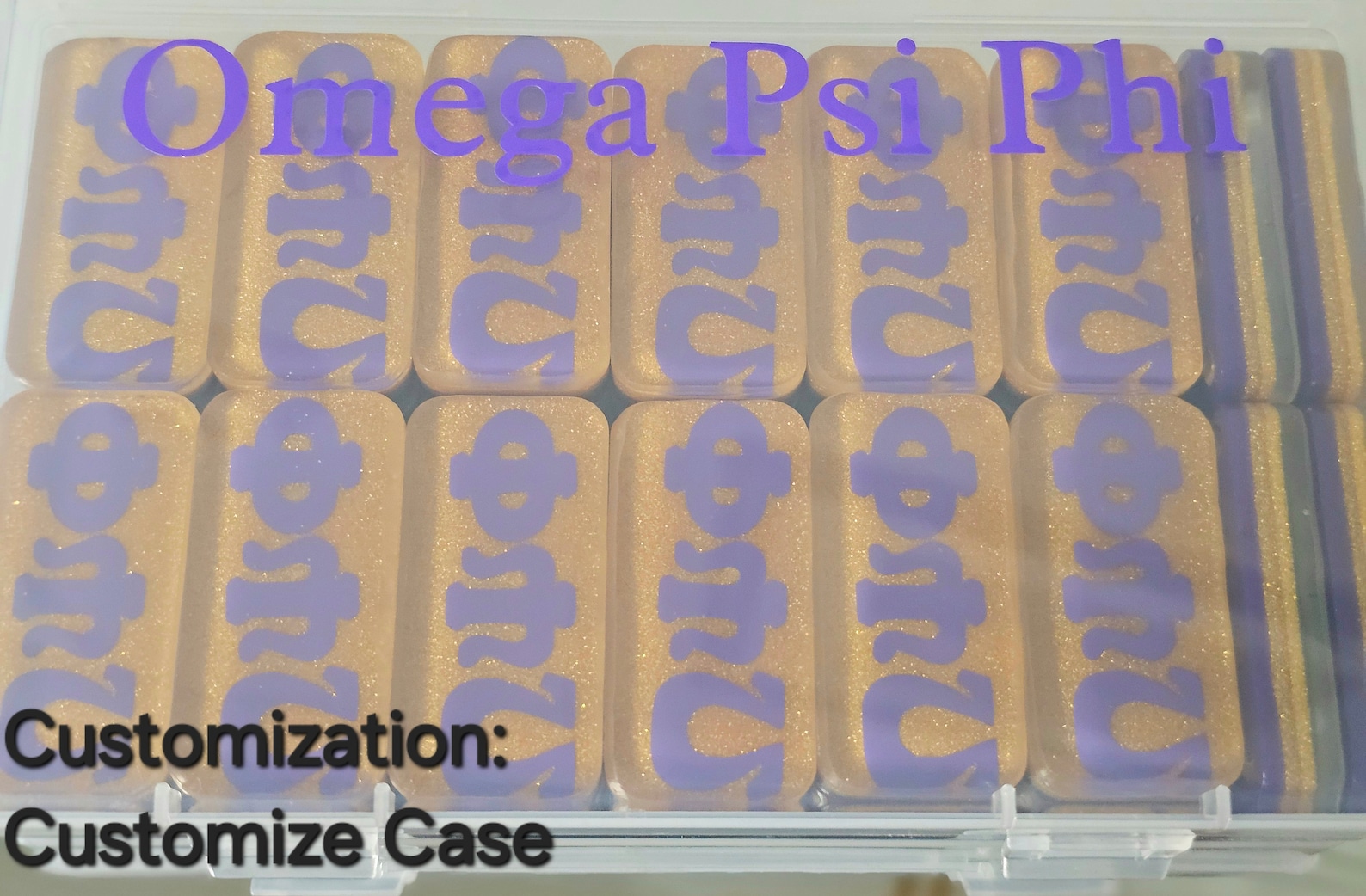 Omega Psi Phi Custom Dominoes - Etsy