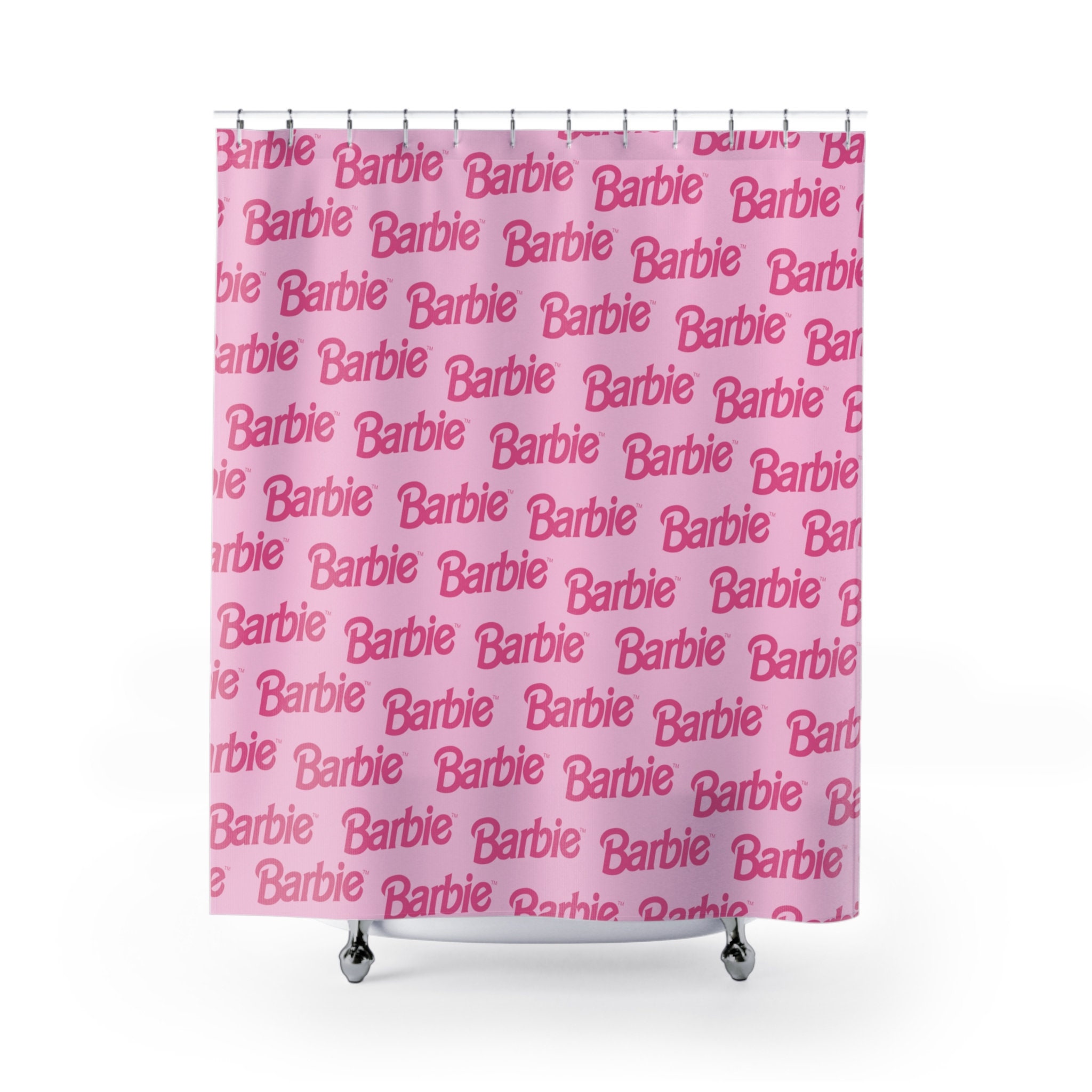 Shower Curtain Barbie Cute Shower Curtain Barbie Merch - Etsy