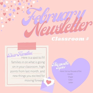 February Class Newsletter - Etsy