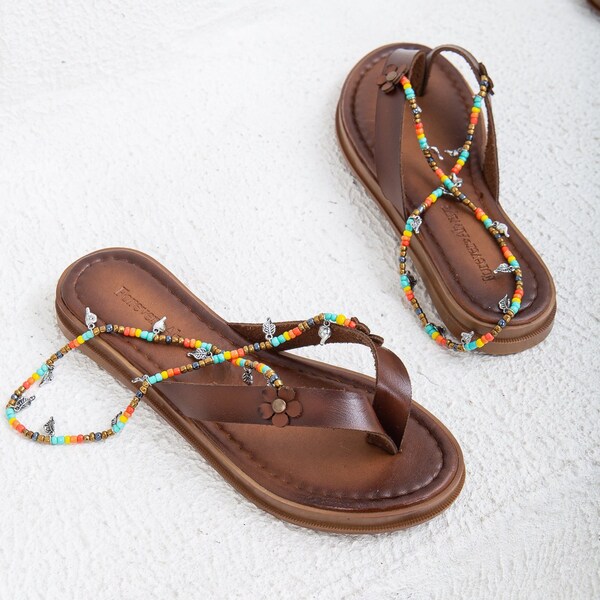Gypsy Sandals - Etsy