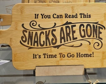 Funny Bamboo Serving Tray, Charcuterie Board - Etsy