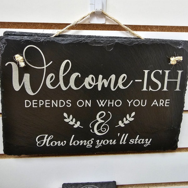 Funny Welcome Sign - Etsy