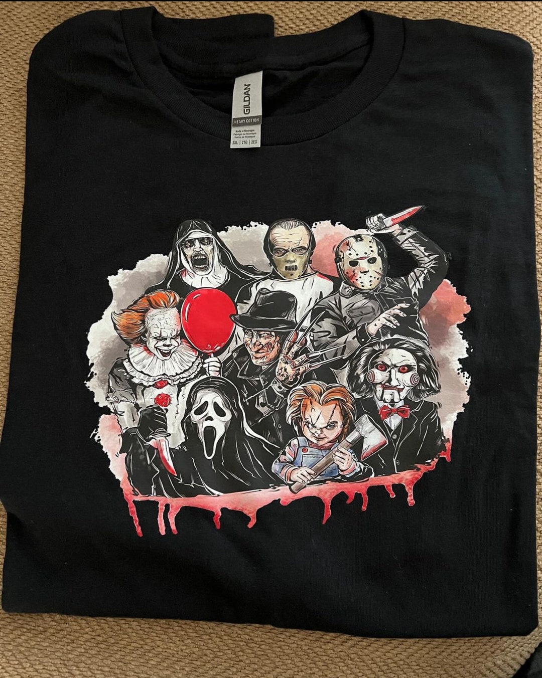 Demon Nun, Hannibal Lecter, Jason, Pennywise, Freddy Krueger, Ghostface ...