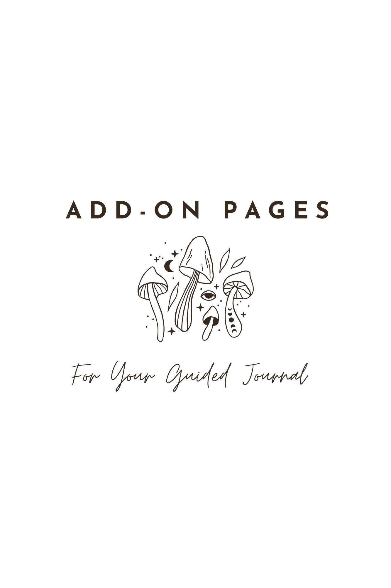Microdosing Journal ADD ON PAGES - Weekly Checkin and Journey ...