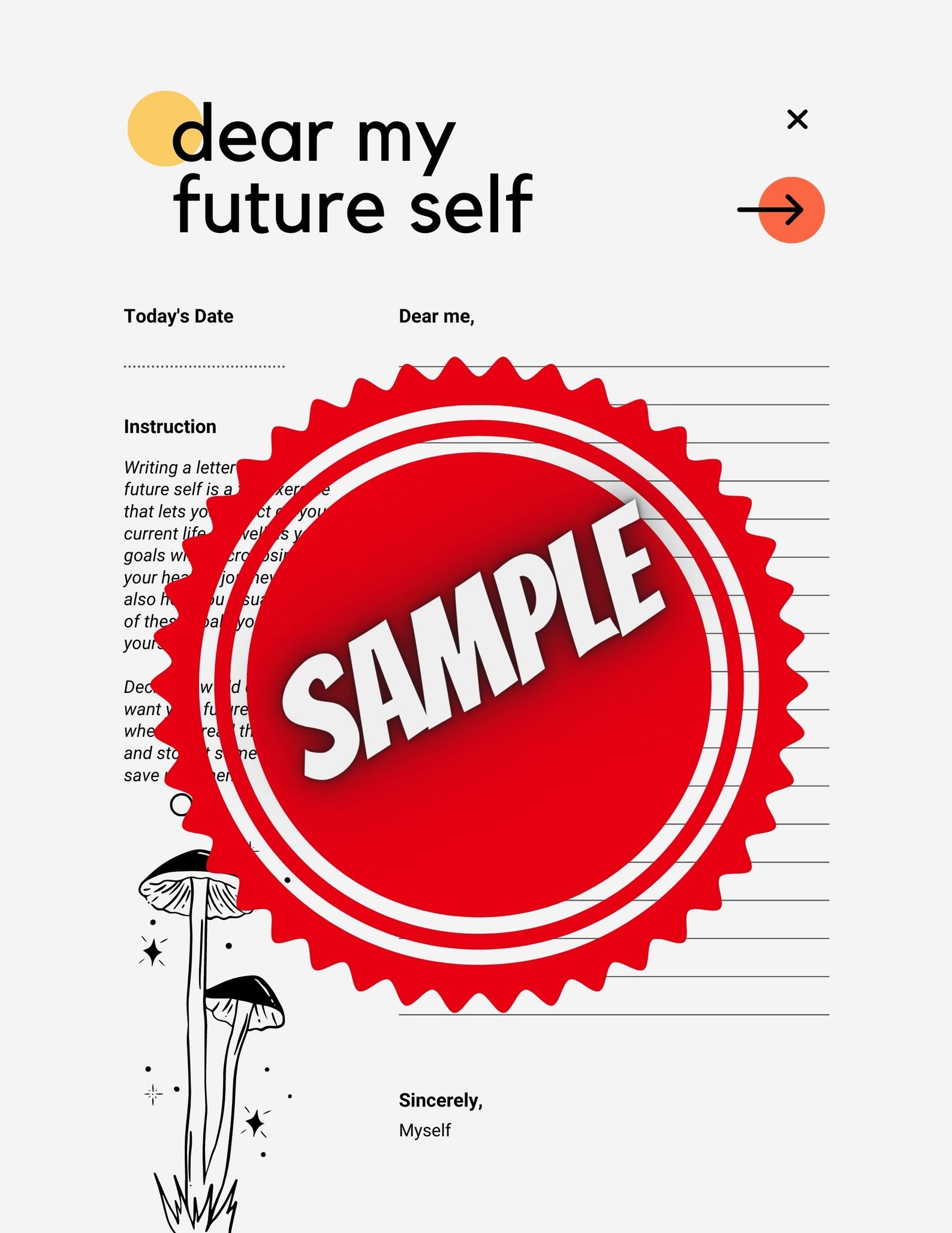 Microdosing Plan for Your Soul - an Add-on to Guided Journal/planner/tracker - Etsy