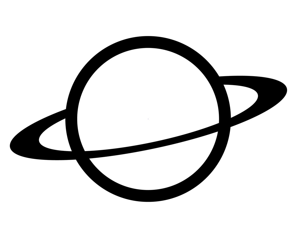 Colorful Planet Svg Png Eps Dxf Ai File Saturn Planet With Rings Space ...