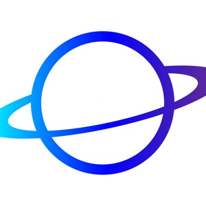 Colorful Planet Svg Png Eps Dxf Ai File Saturn Planet With Rings Space ...