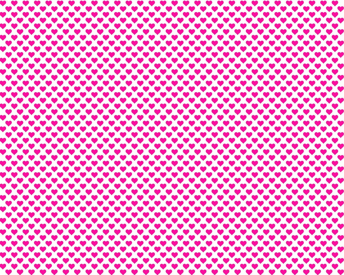Heart Pattern SVG Simple Hearts Pattern - Pink Colored Heart Background ...