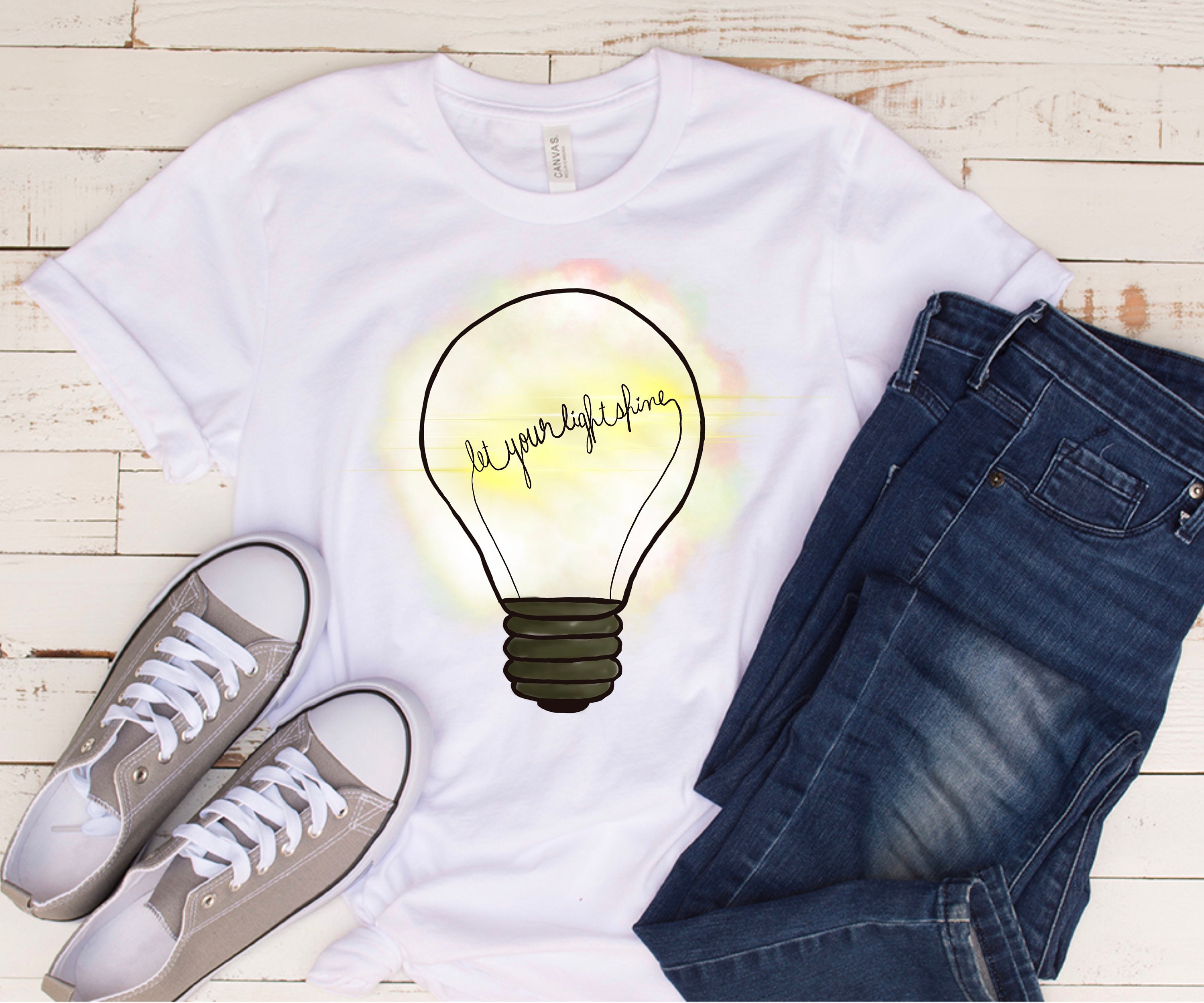 PNG, Shining Light Png, Light Bulb, Light Png, Mug Design, Sublimation ...