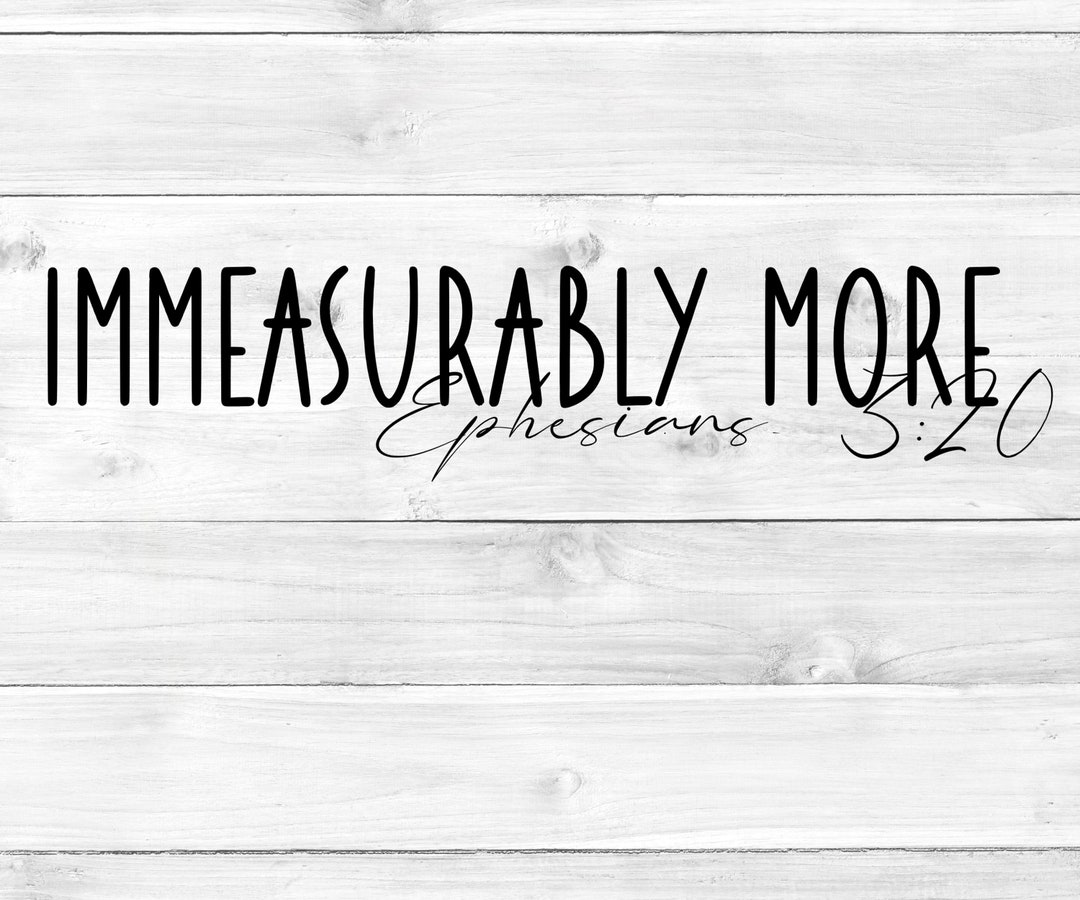 Scripture Png, Png, Ephesians 3:20 Png, Scripture Bag, Scripture Shirt ...