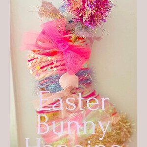Easter Bunny Hanging, Easter Bunny Wall Decor, Easter Kids Room Decor ...