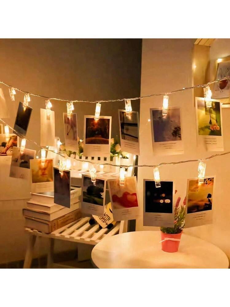 Photo Clip String Lights 10/20/30/40led Fairy Lights for Hanging Instax ...