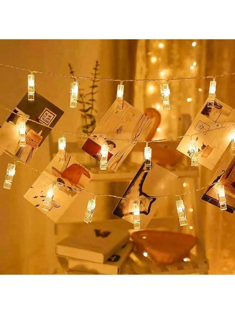 Photo Clip String Lights 10/20/30/40led Fairy Lights for Hanging Instax ...