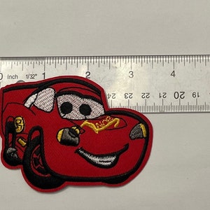 Disney Pixar Cars 3” Embroidered Patches, Lightning Mcqueen Iron on ...