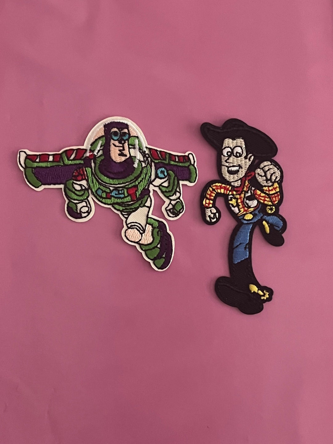 Toy Story Iron on Embroidered Patches Woody Buzz Lightyear - Etsy