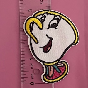 Beauty and the Beast Iron on Embroidered Patches, Princess Belle Iron ...