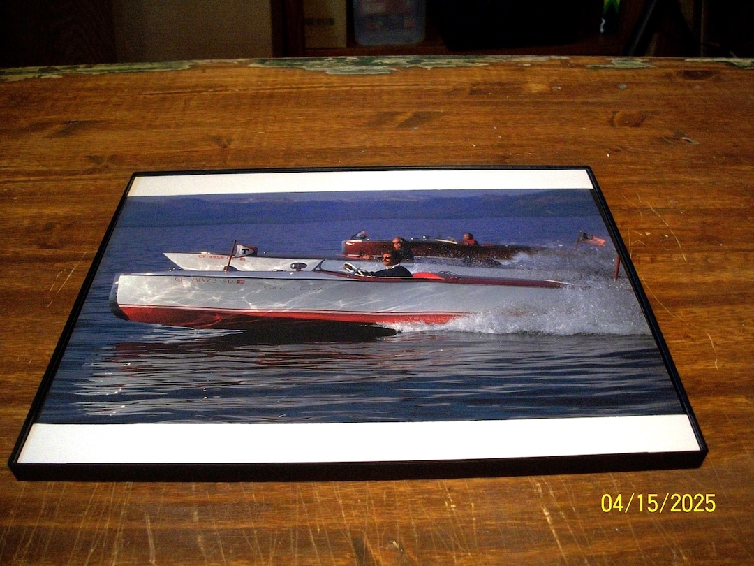 1947 Chris Craft Racing Runabouts Wall Art Lake House Decor - Etsy