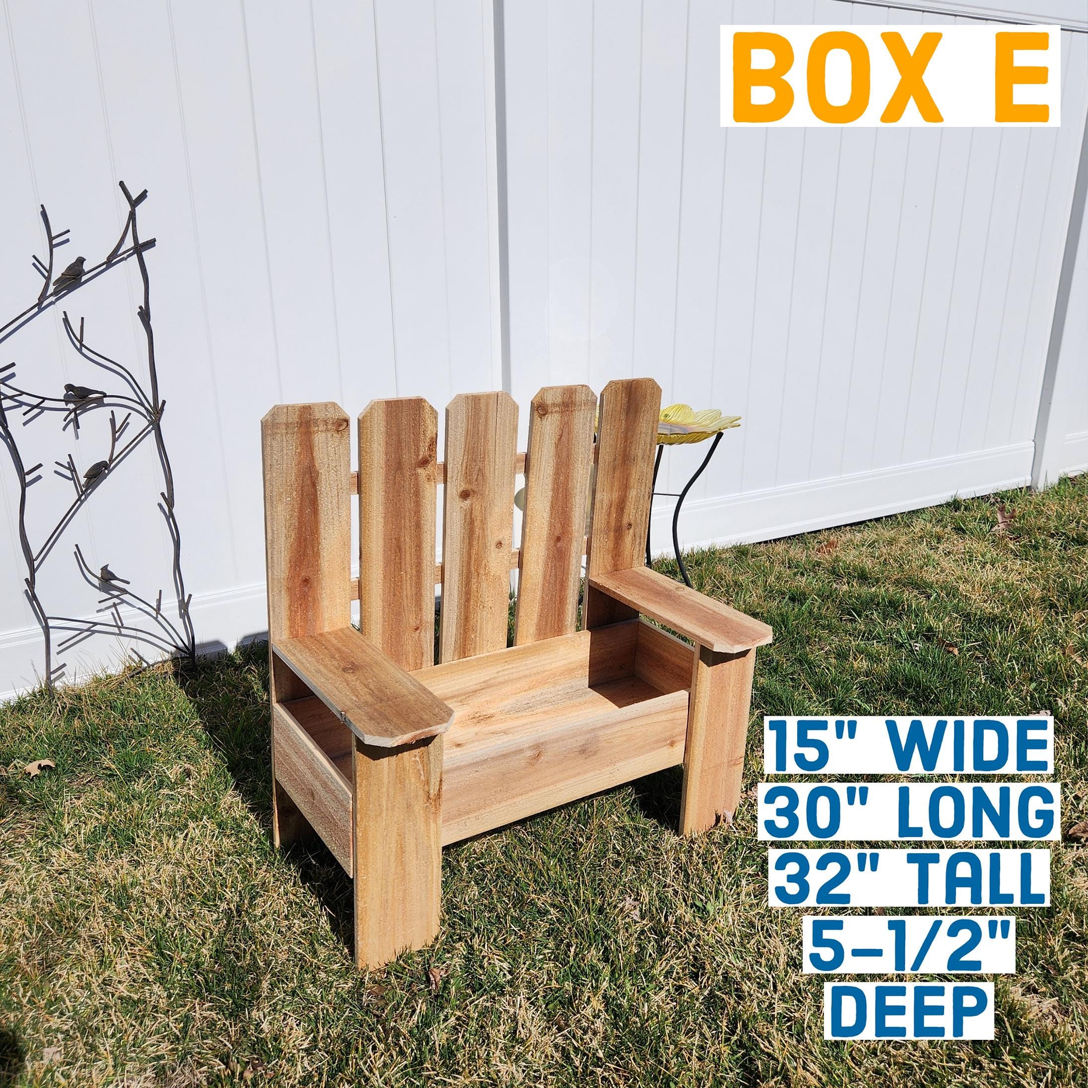 Bench Planter Box E **local Delivery Only** - Etsy