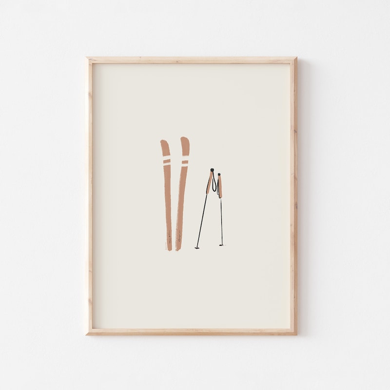 Ski Prints - Etsy