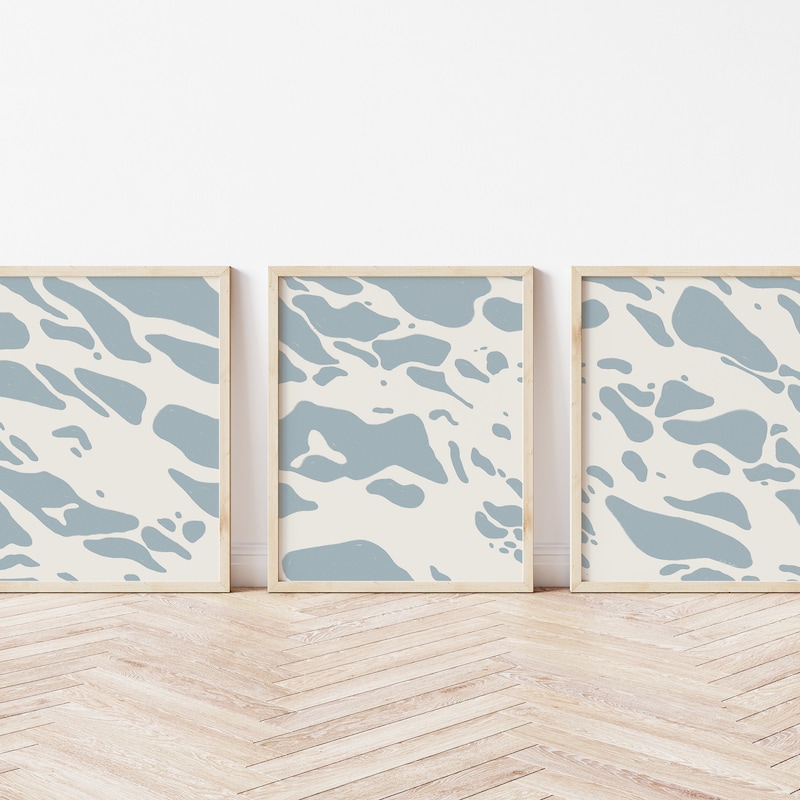 Triptych Palms - Etsy