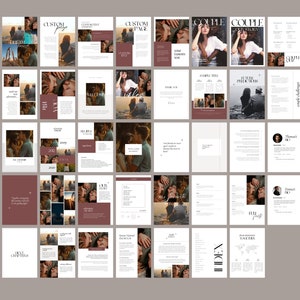 Customizable Couple Magazine, DIY Love Memory Book, Personalized Gift ...