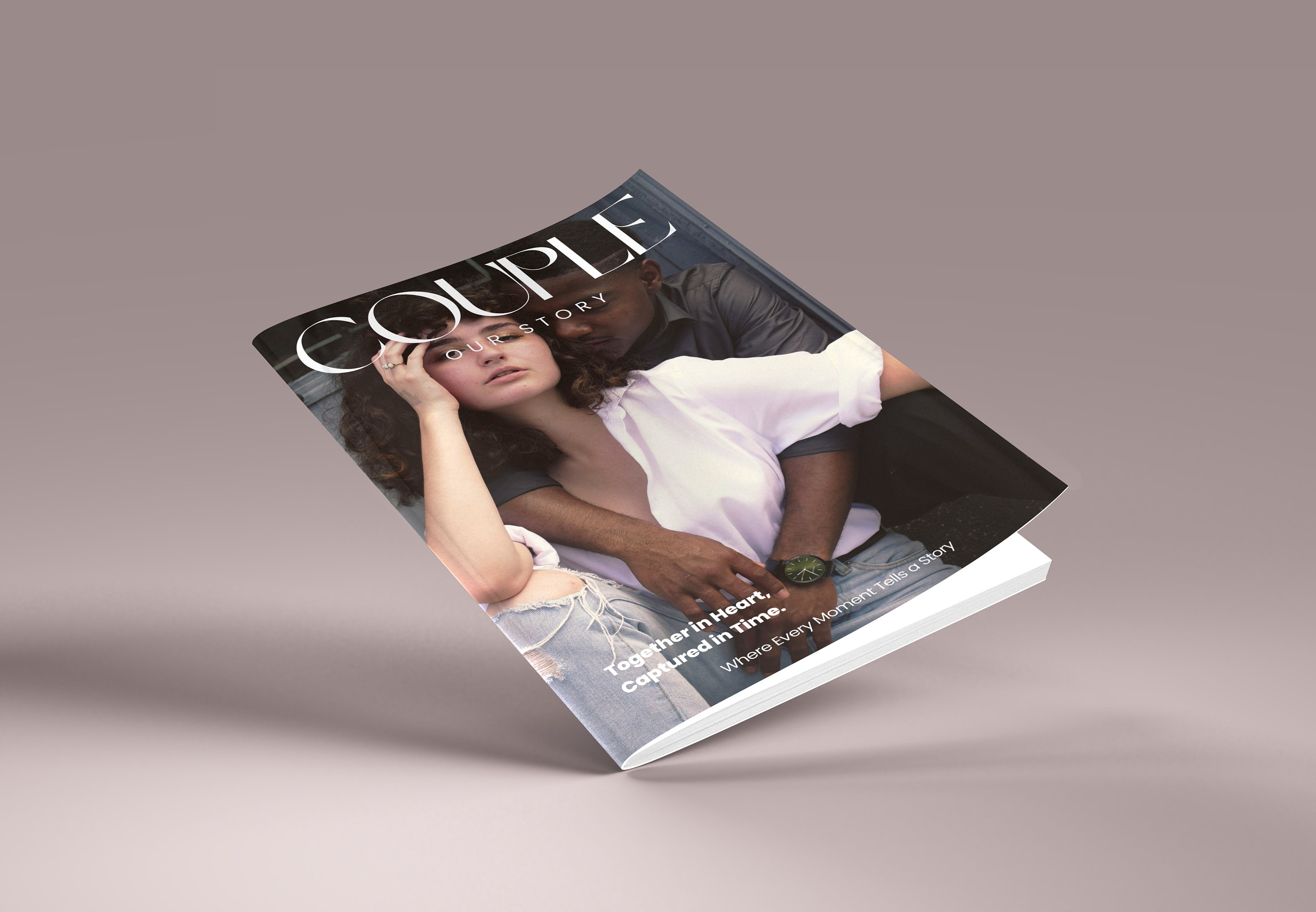 Customizable Couple Magazine, DIY Love Memory Book, Personalized Gift ...