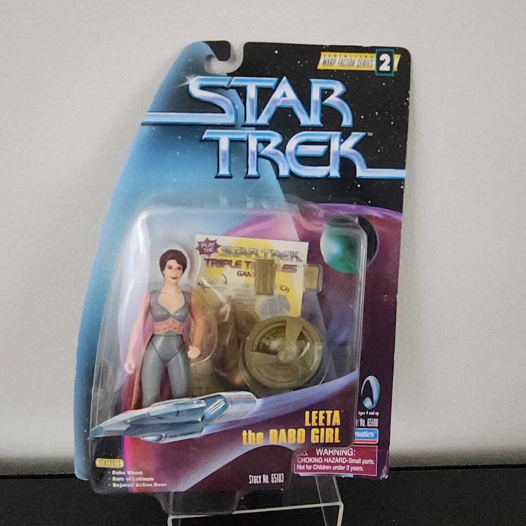 Star Trek Warp Factor Series 2 Leeta the Dabo Girl Action Figure Box ...