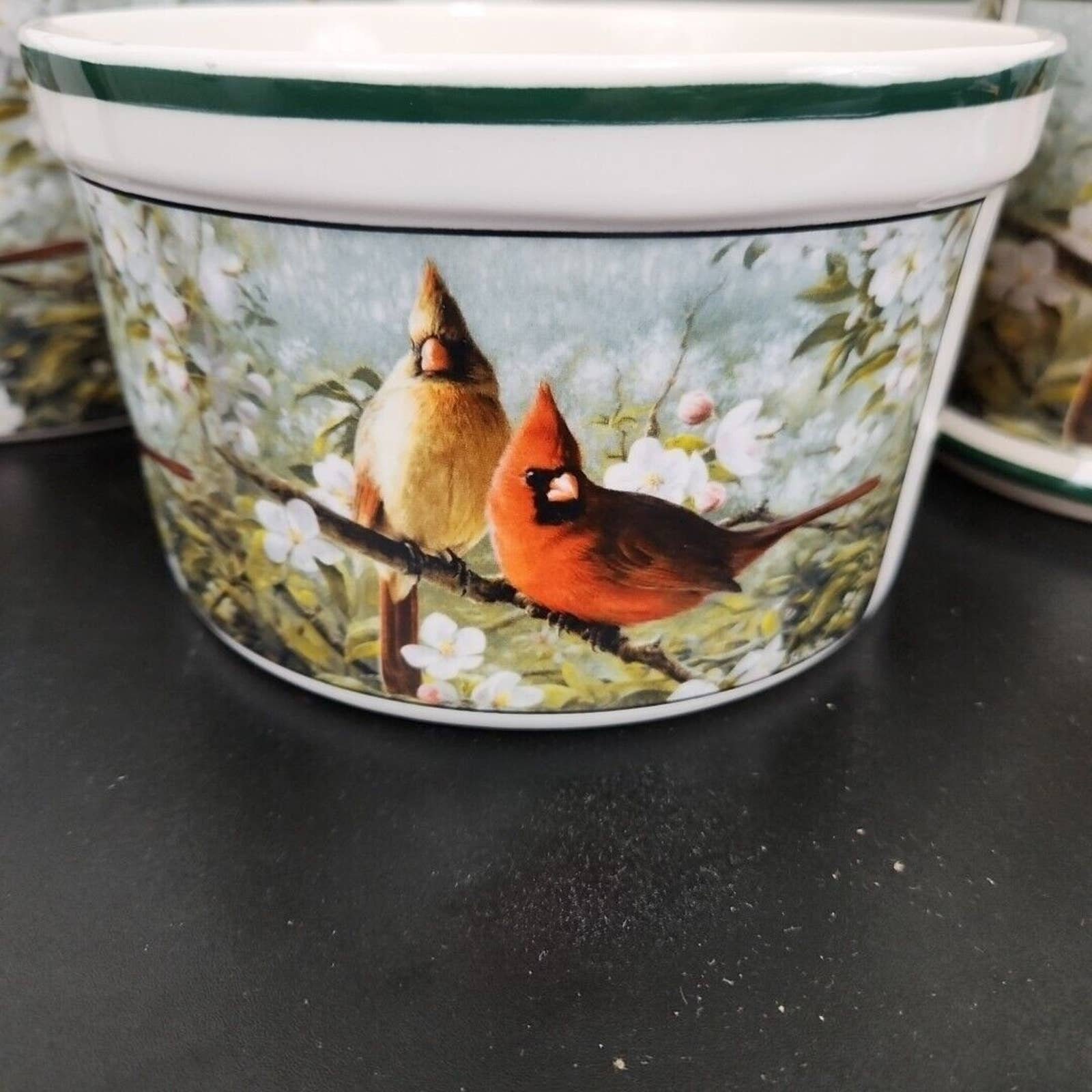 Tone World Hautman Brothers Canister Set Birds Cardinals Food Storage ...